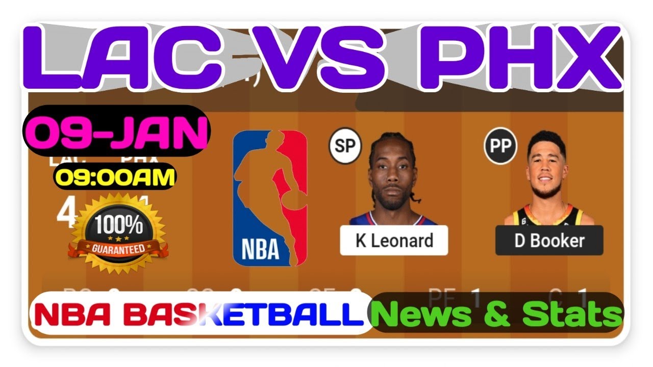LAC VS PHX || LAC VS PHX NBA || LAC VS PHX DREAM11 || NBA LAC VS PHX ...