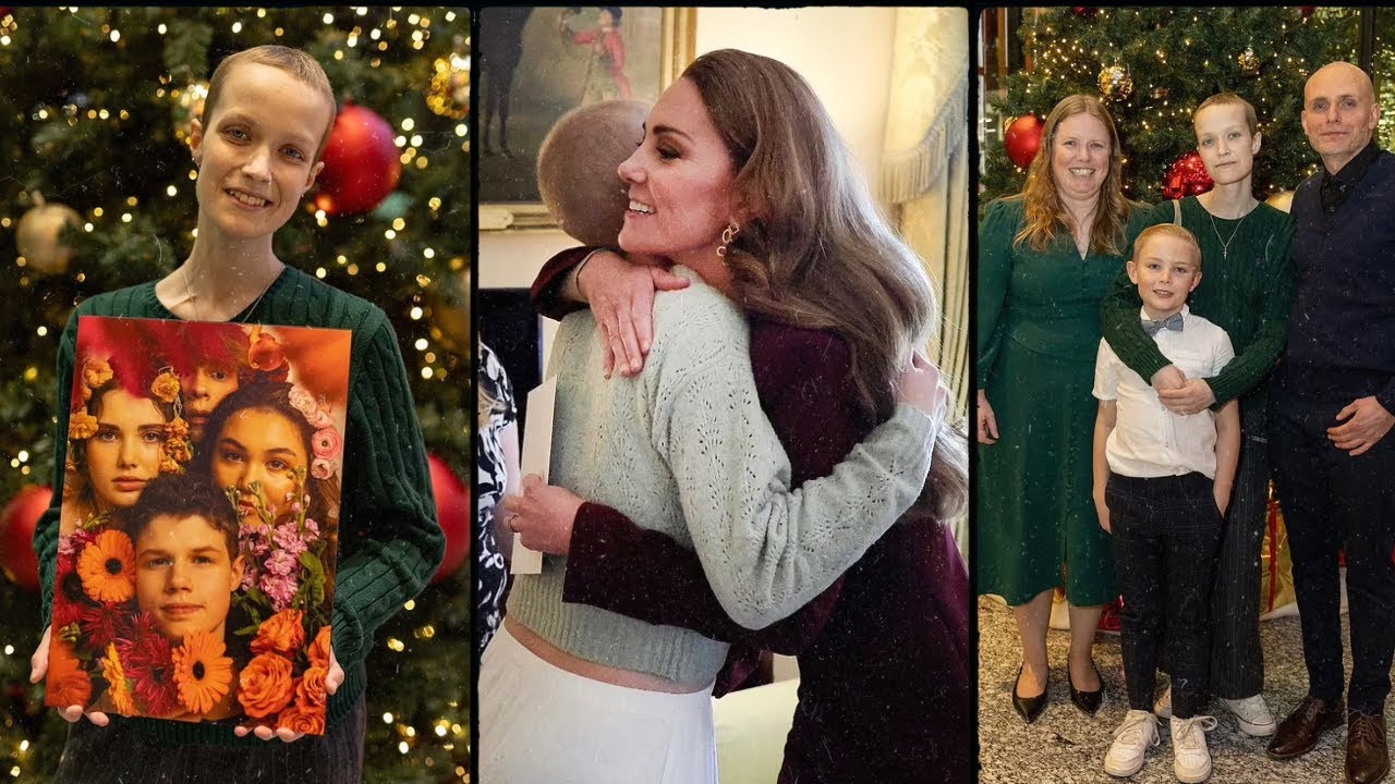 Terminally Ill Teen Hugs Princess of Wales, Hosts Stunning London Photo ...