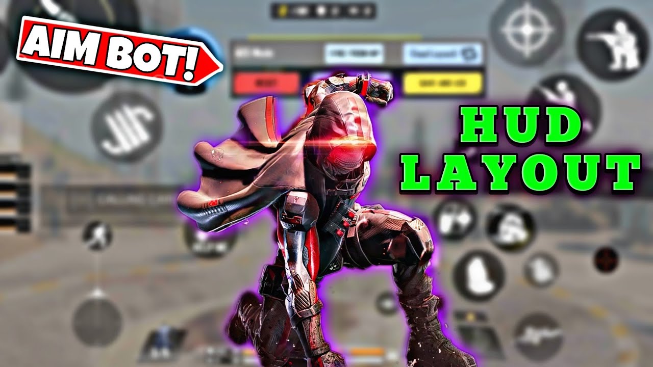 Best HUD Layout Call Of Duty Mobile | Best 4 Finger Claw HUD Layout ...