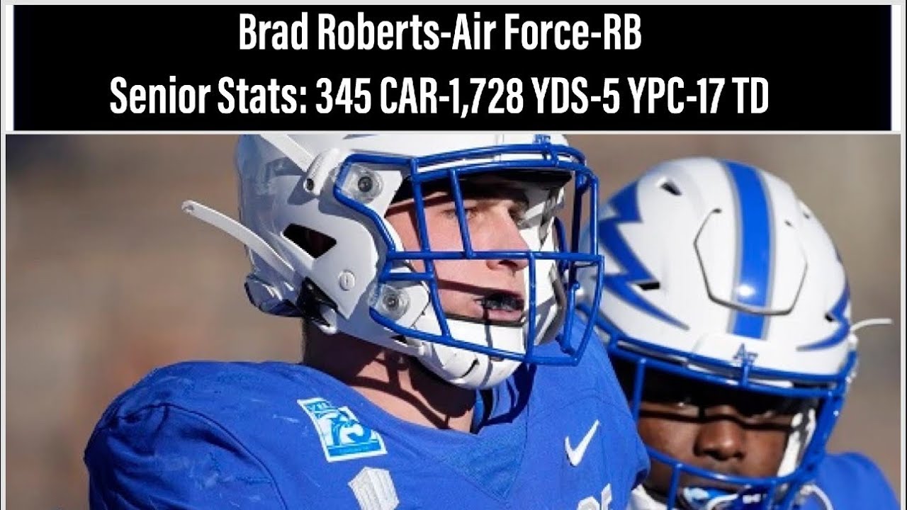 Brad Roberts Senior Season Highlights-Air Force RB-2022-2023 CFB Season ...