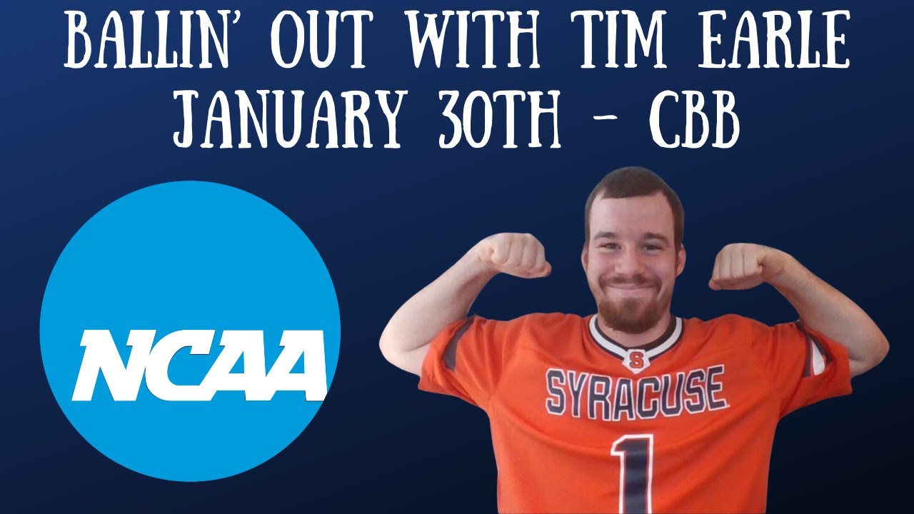 NCAAB Free Picks & Predictions- 1/30/24 | Ballin' Out with Tim Earle ...