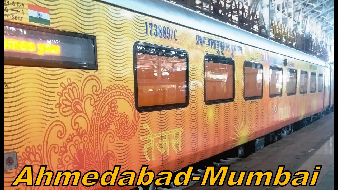 Tejas Express Ahmedabad to Mumbai | Journey Experience and Review ...
