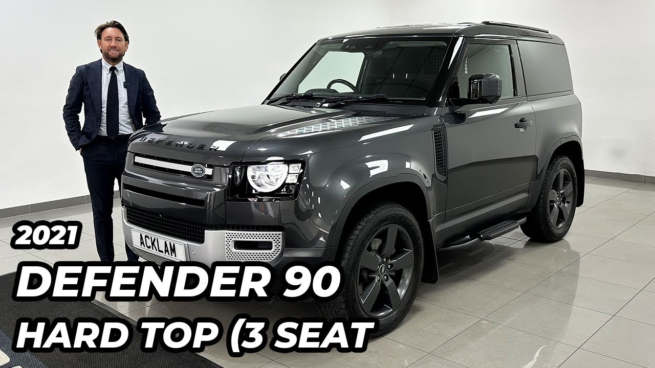 2021 Land Rover Defender 90 3.0 D200 Hard Top Commercial (3 Seat) (VAT ...