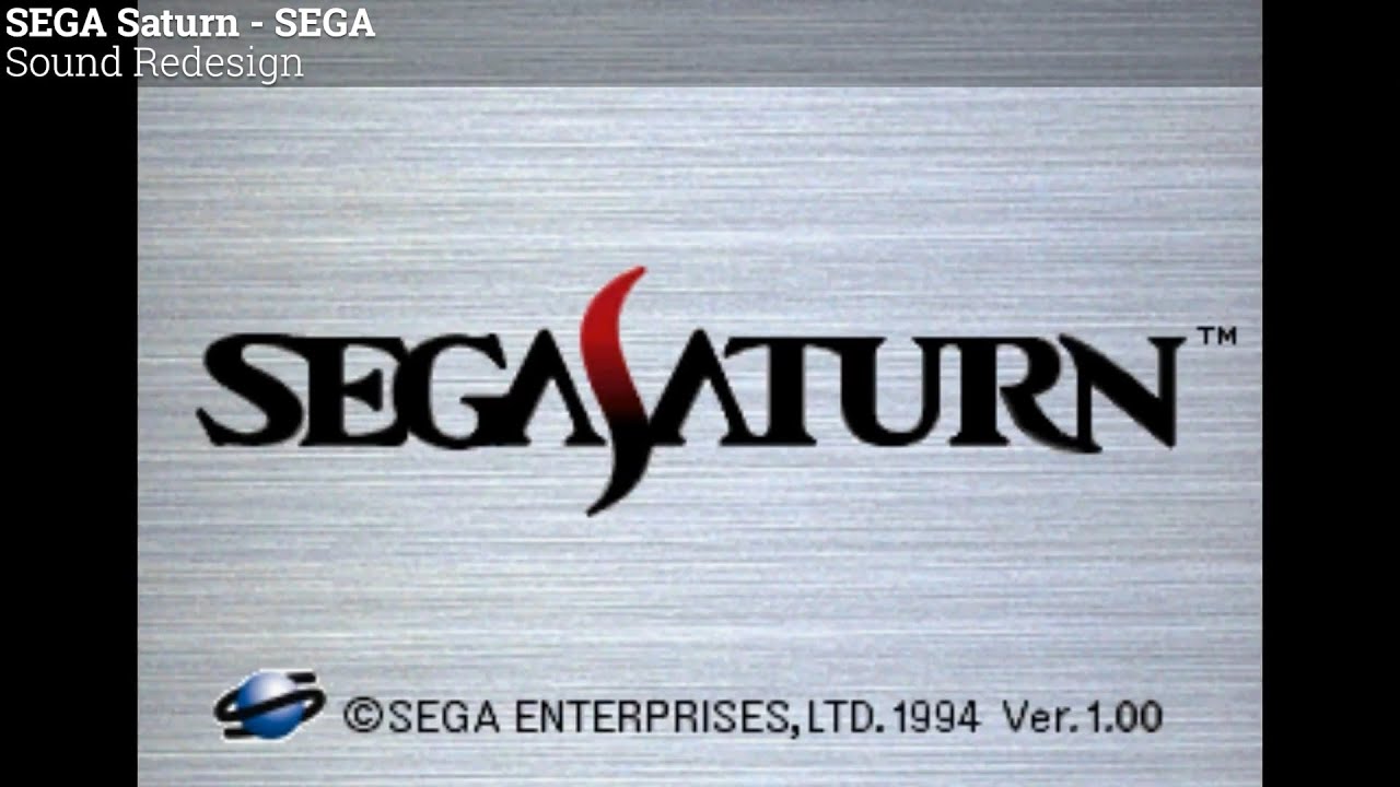 SEGA Saturn Startup Sound Redesign - YouTube