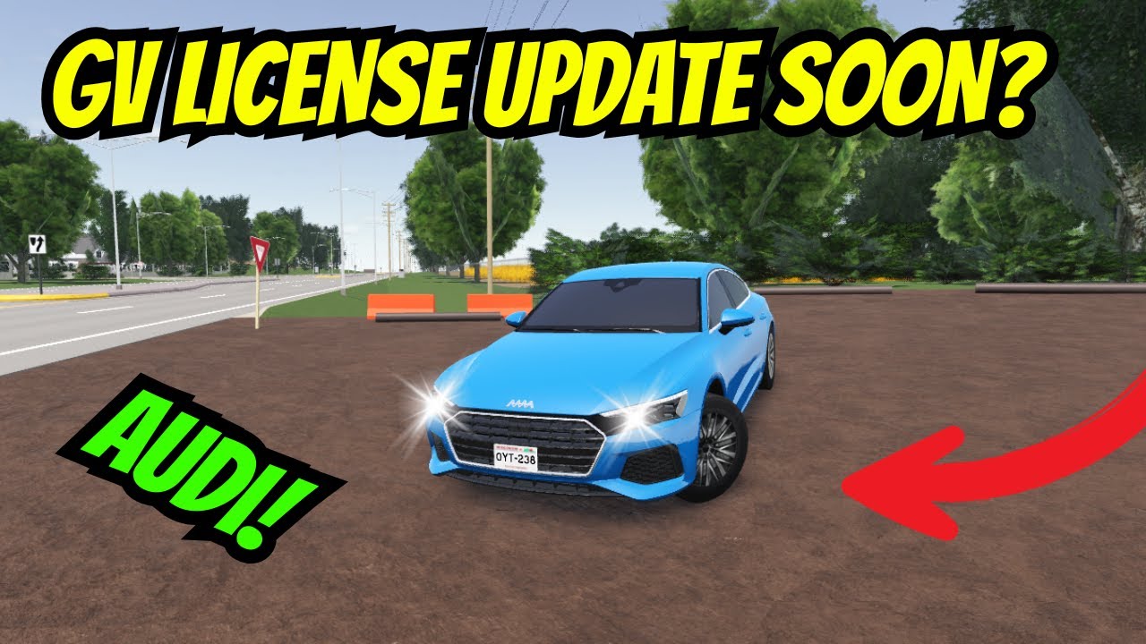 *NEW* AUDI LICENSE & CAR UPDATE IS COMING TO GREENVILLE SOON!! - YouTube