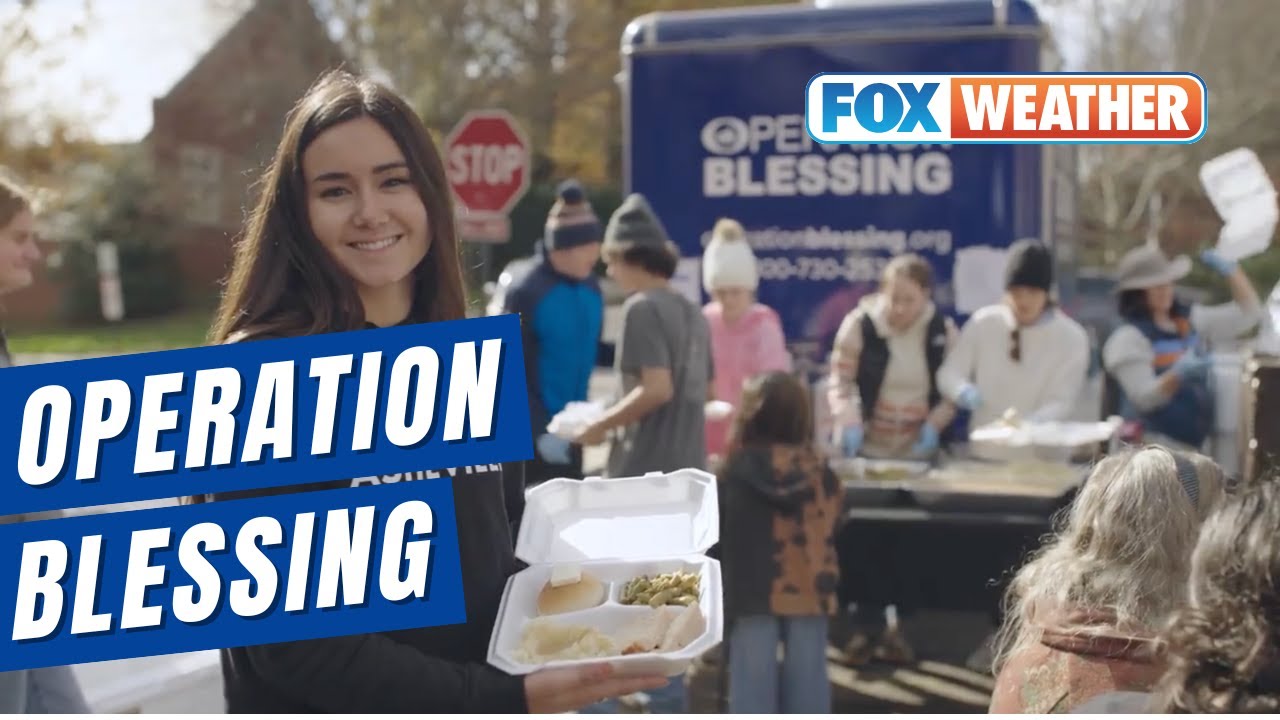 Operation Blessing Helps Families After Helene - YouTube