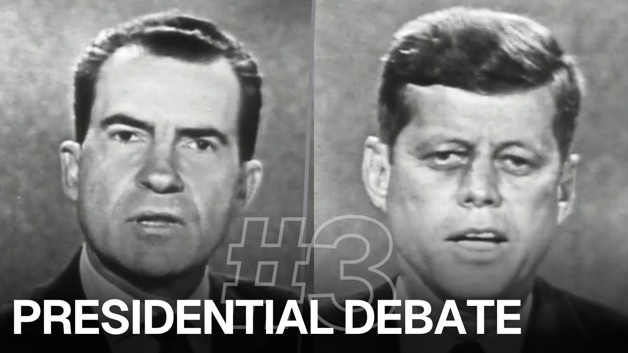 Nixon and Kennedy Face Off In 3rd Presidential Debate - YouTube