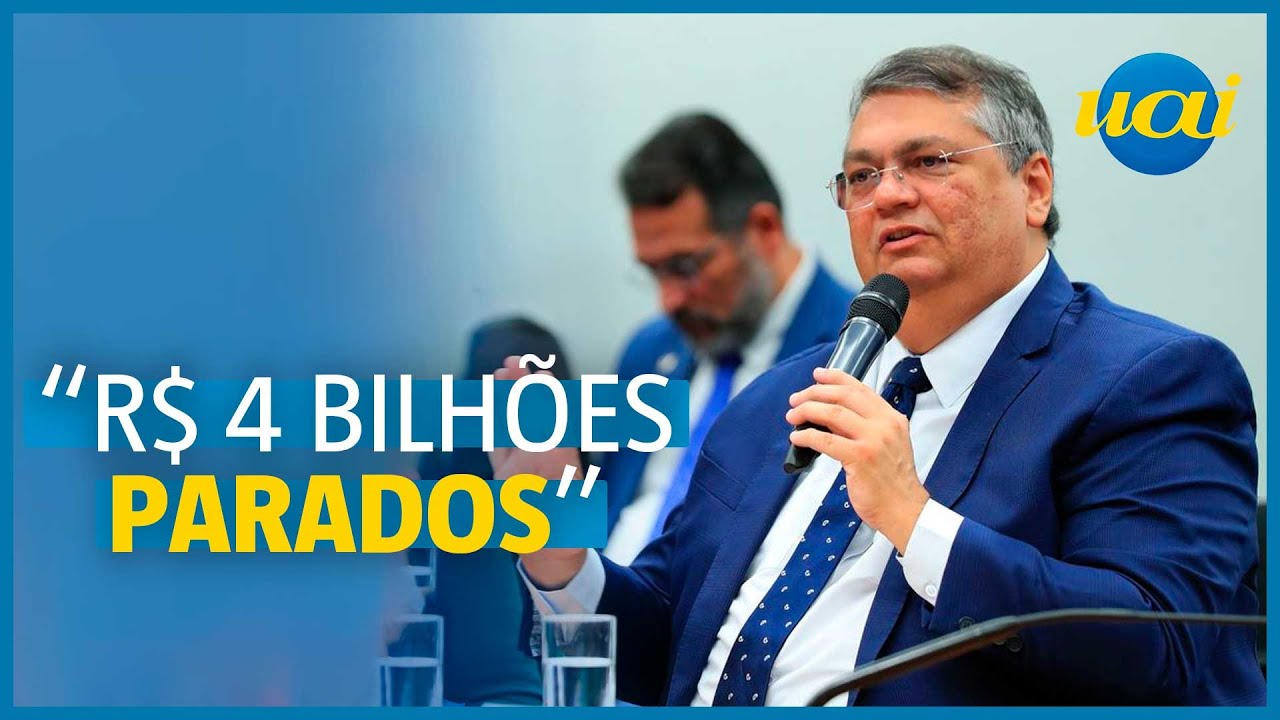 Dino: R$4 bilhões estavam 'parados' no ministério da Justiça - YouTube