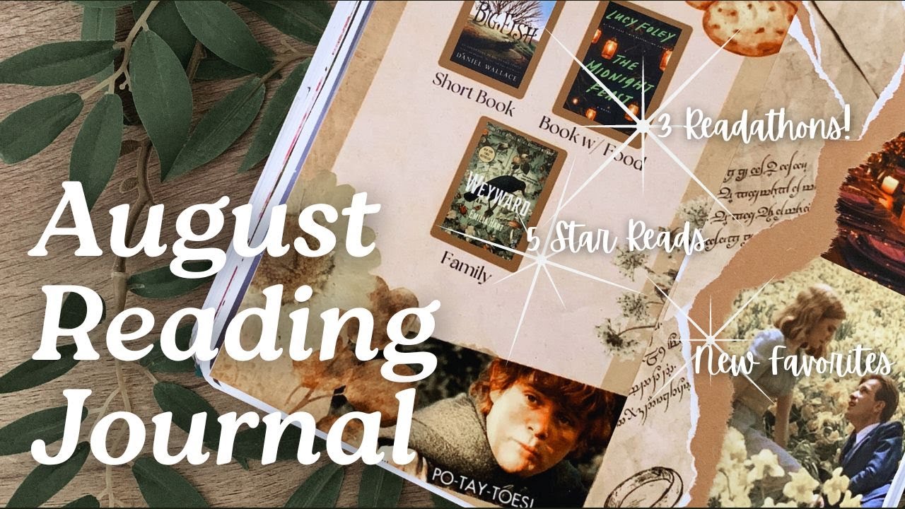 AUGUST READING JOURNAL | a little late but worth the wait 🫶🏻 - YouTube
