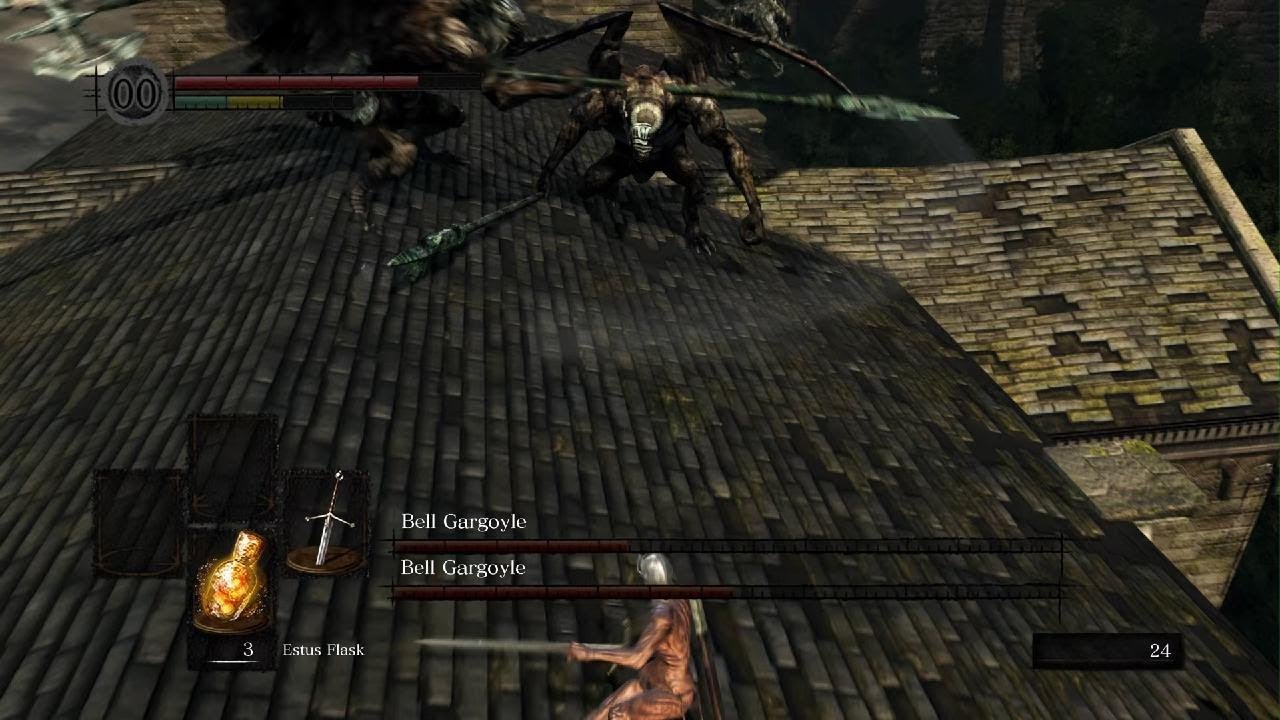 DARK SOULS gargoyles - YouTube