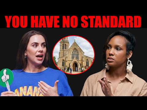 Christian Woman OUTSMARTS Atheist Panel in HEATED Debate