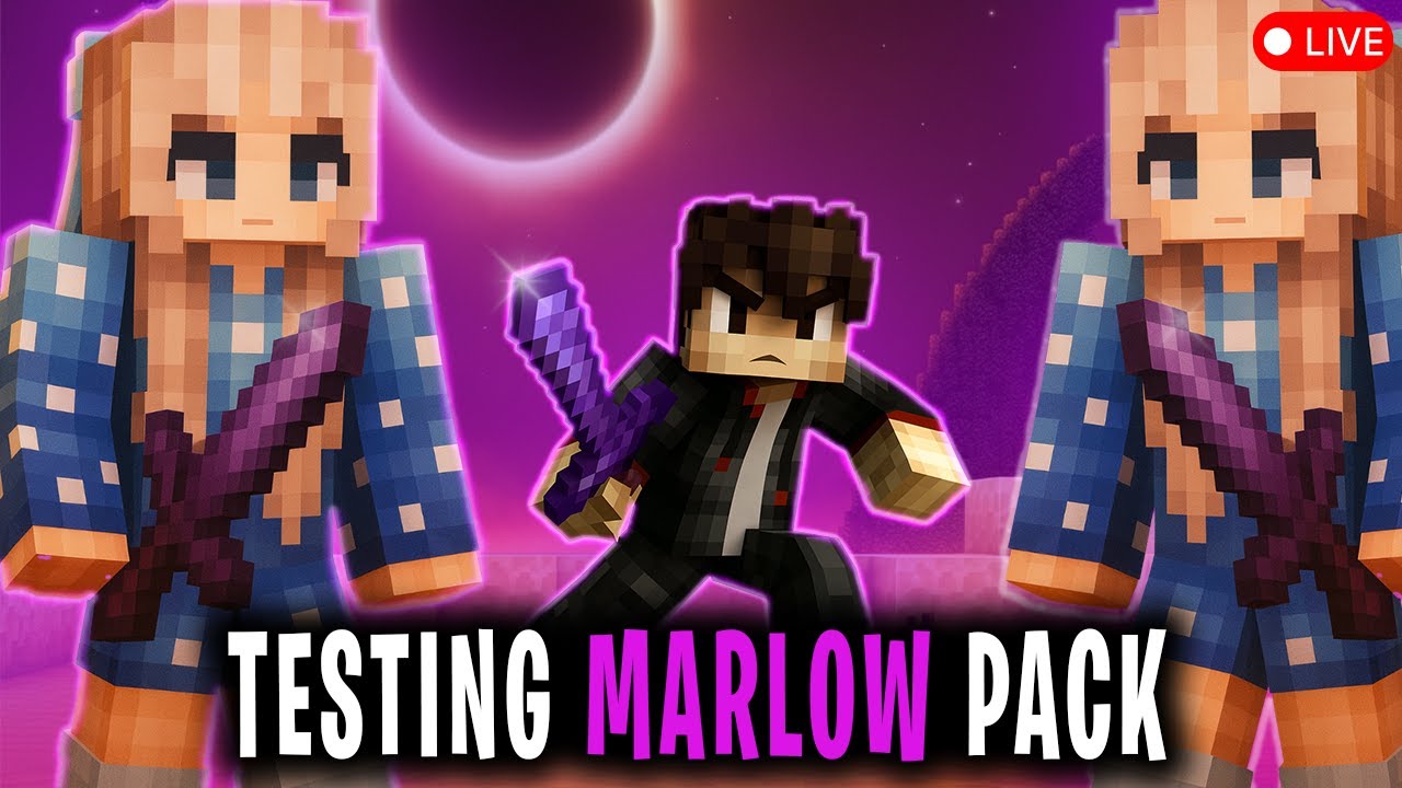 Testing the Marlow PvP Texture Pack LIVE 🔥⚔️ |Gaming_Beast” - YouTube