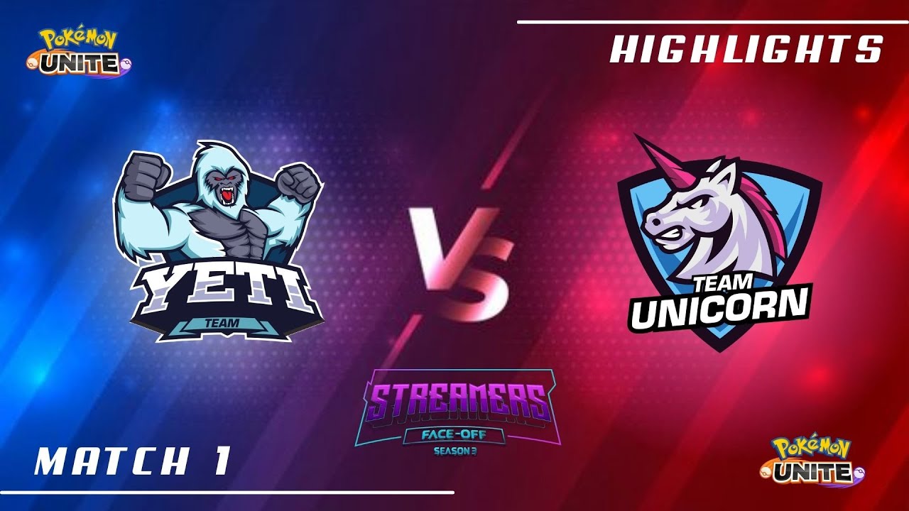 Team Yeti VS Team Unicorn | Highlights | Streamers Faceoff Season 3 ...