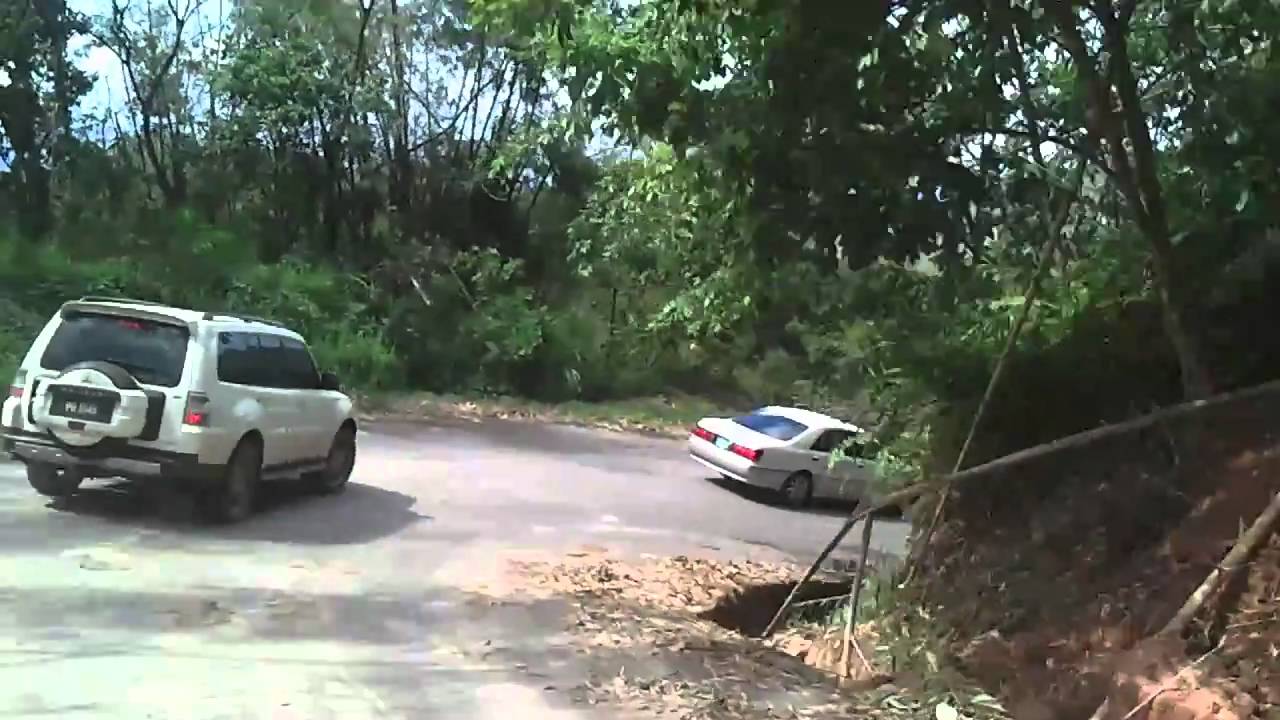 Soufriere to Castries by road after Hurricane "Tomas" - YouTube