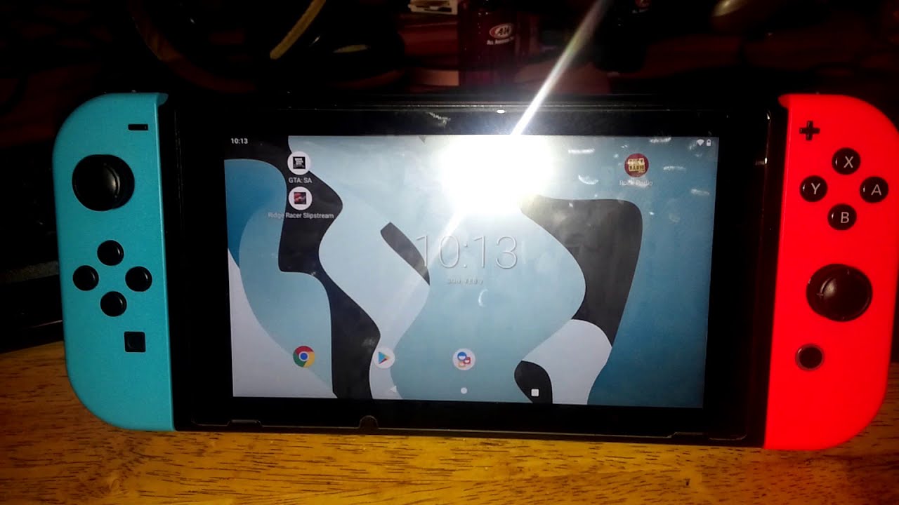 Android 10 on Nintendo Switch - YouTube