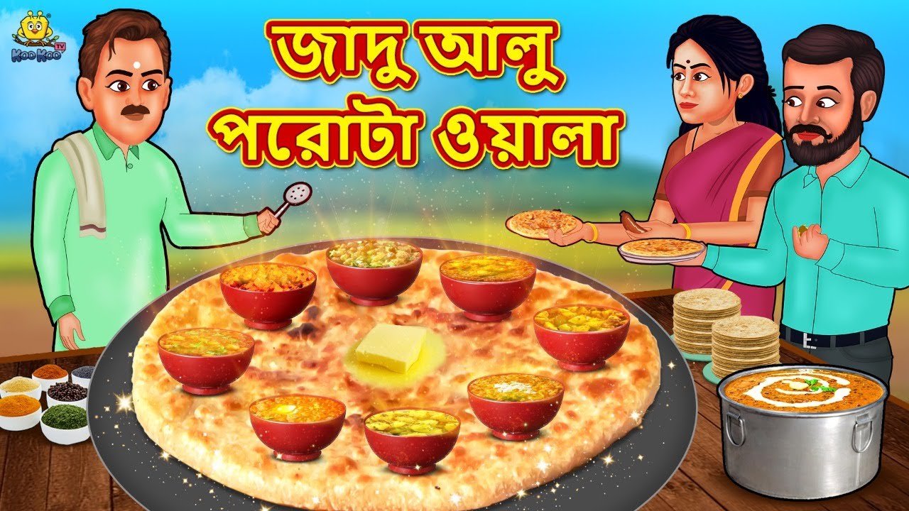 জাদু আলু পরোটা ওয়ালা | New Bengali Stories | বাংলা গল্প | Bangla Golpo ...