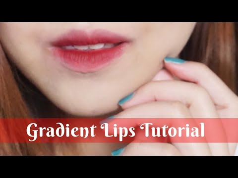 KOREAN GRADIENT LIPS TUTORIAL - YouTube