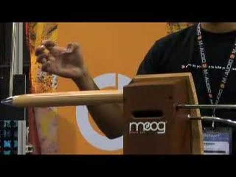 Moog Etherwave Pro Theremin NAMM 2007 - YouTube