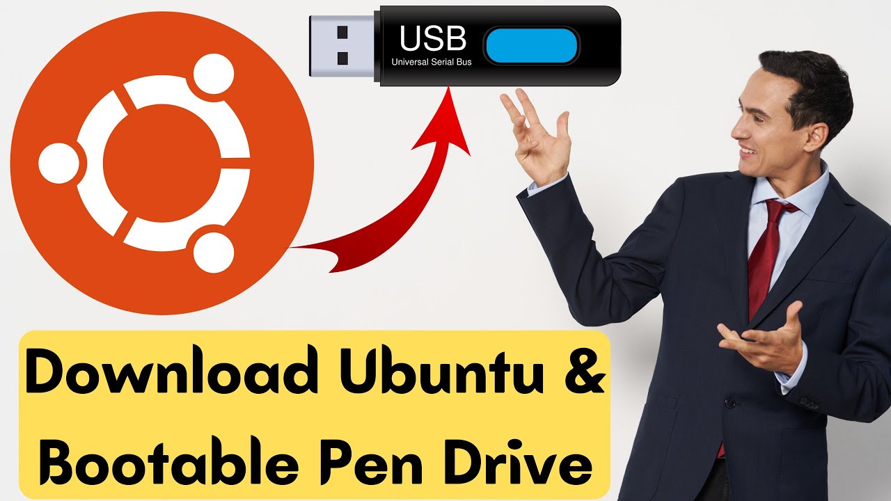 How to Make Ubuntu Bootable USB Drive - YouTube