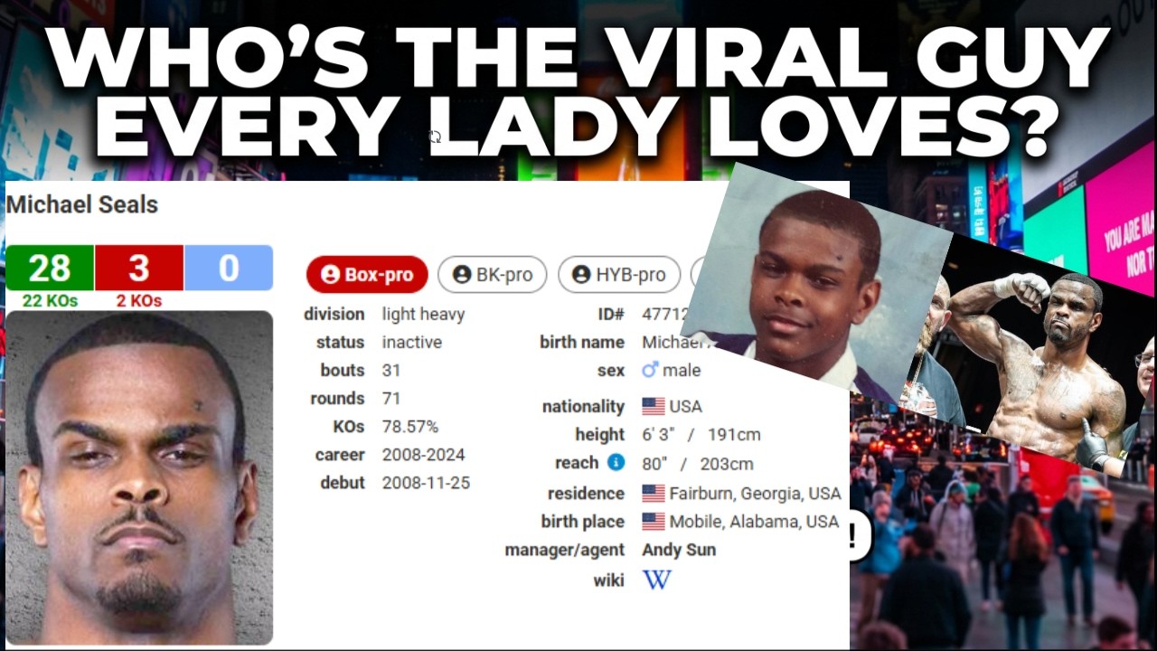 WTF? THE VIRAL GUY IS A BOXER! MICHAEL SEALS HAS SOME WOMEN READY TO ...