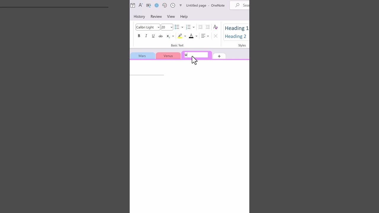 Create Sections In OneNote With Ease YouTube Create Sections In OneNote With Ease YouTube