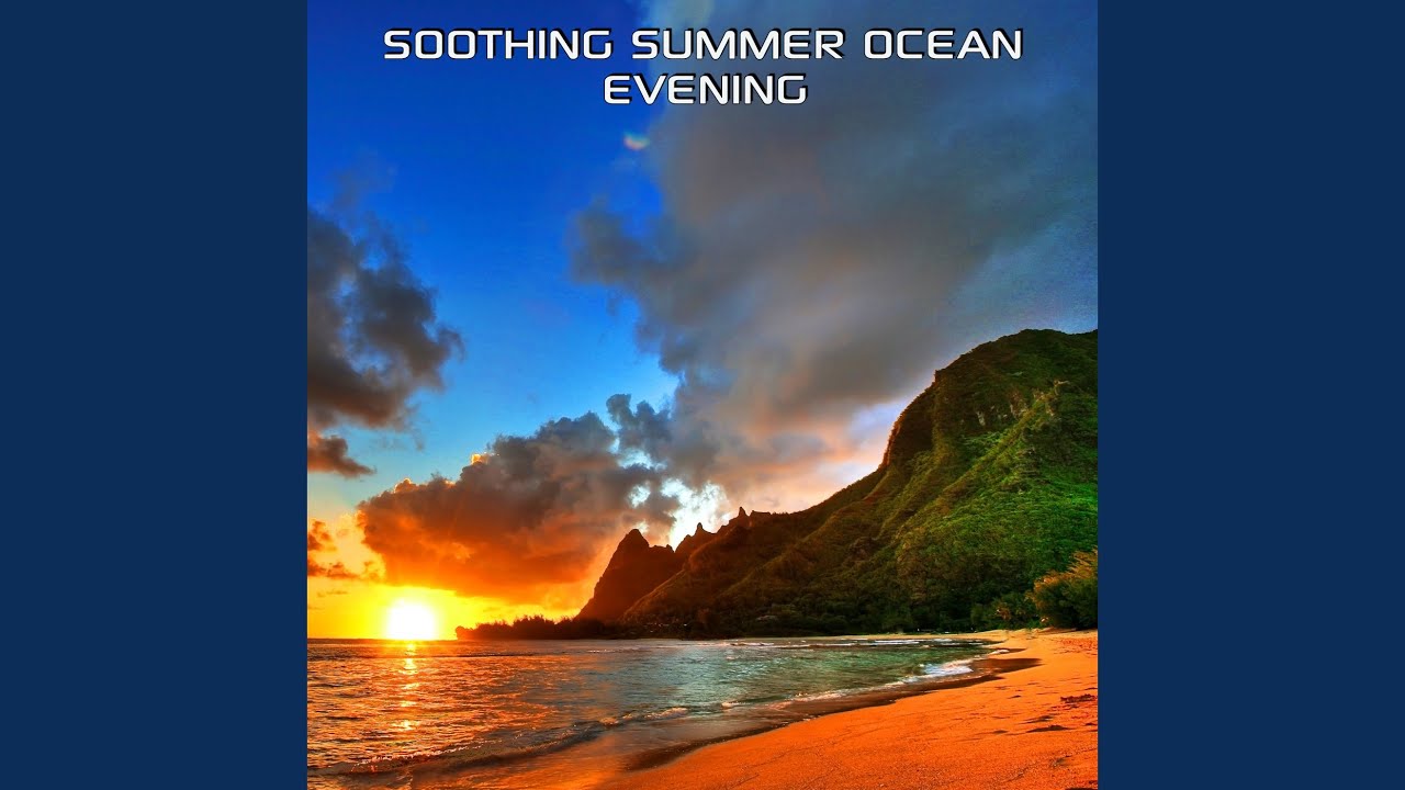 Summer Ocean & Crickets Sounds - YouTube