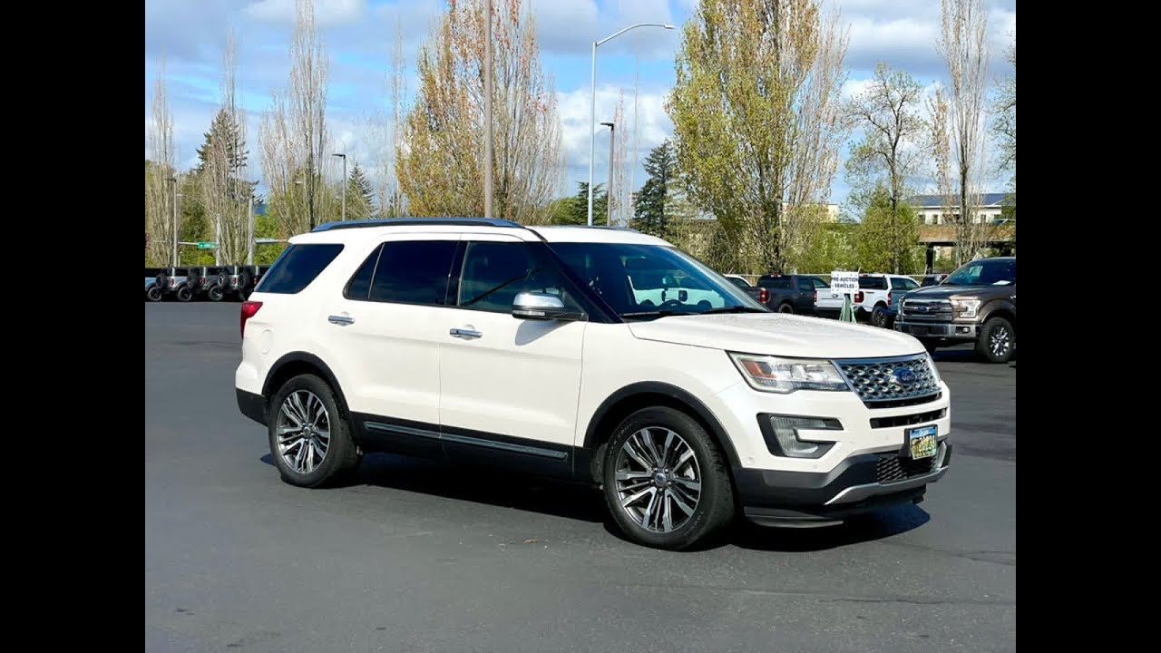 2016 Ford Explorer Platinum Tigard, Portland, Beaverton, Lake Oswego ...