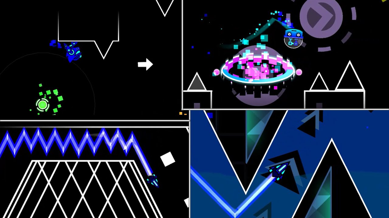 The most broken Geometry Dash Showcase you'll ever see - YouTube