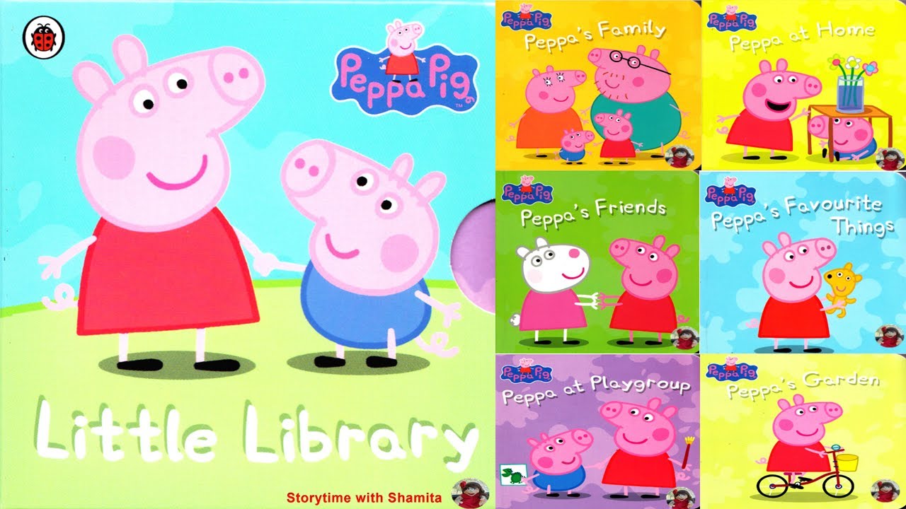 Peppa Pig Little Library, Ladybird. Peppa’s (Family, Home, Friends ...