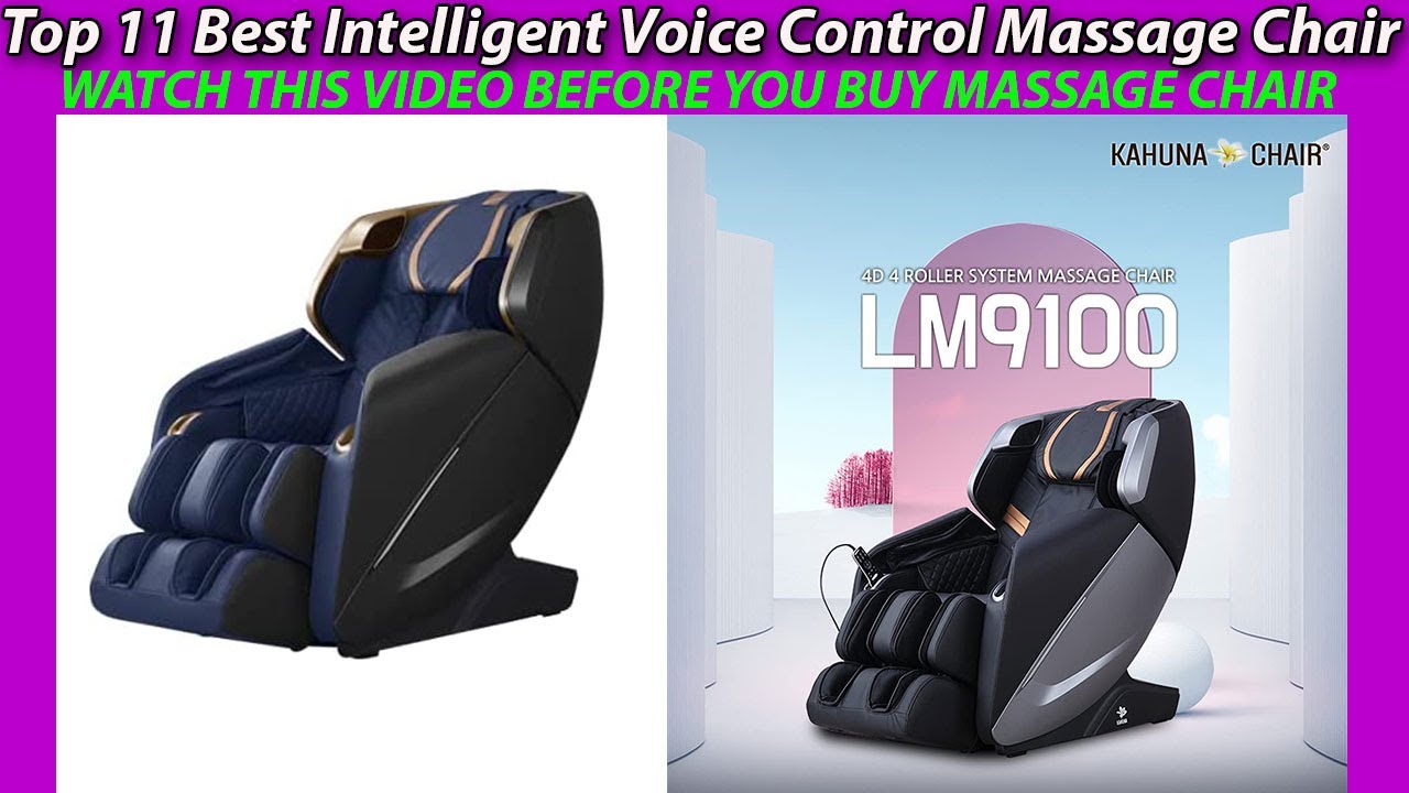 Top 11 Best Intelligent Voice Control Massage Chair [Zero Gravity Full ...