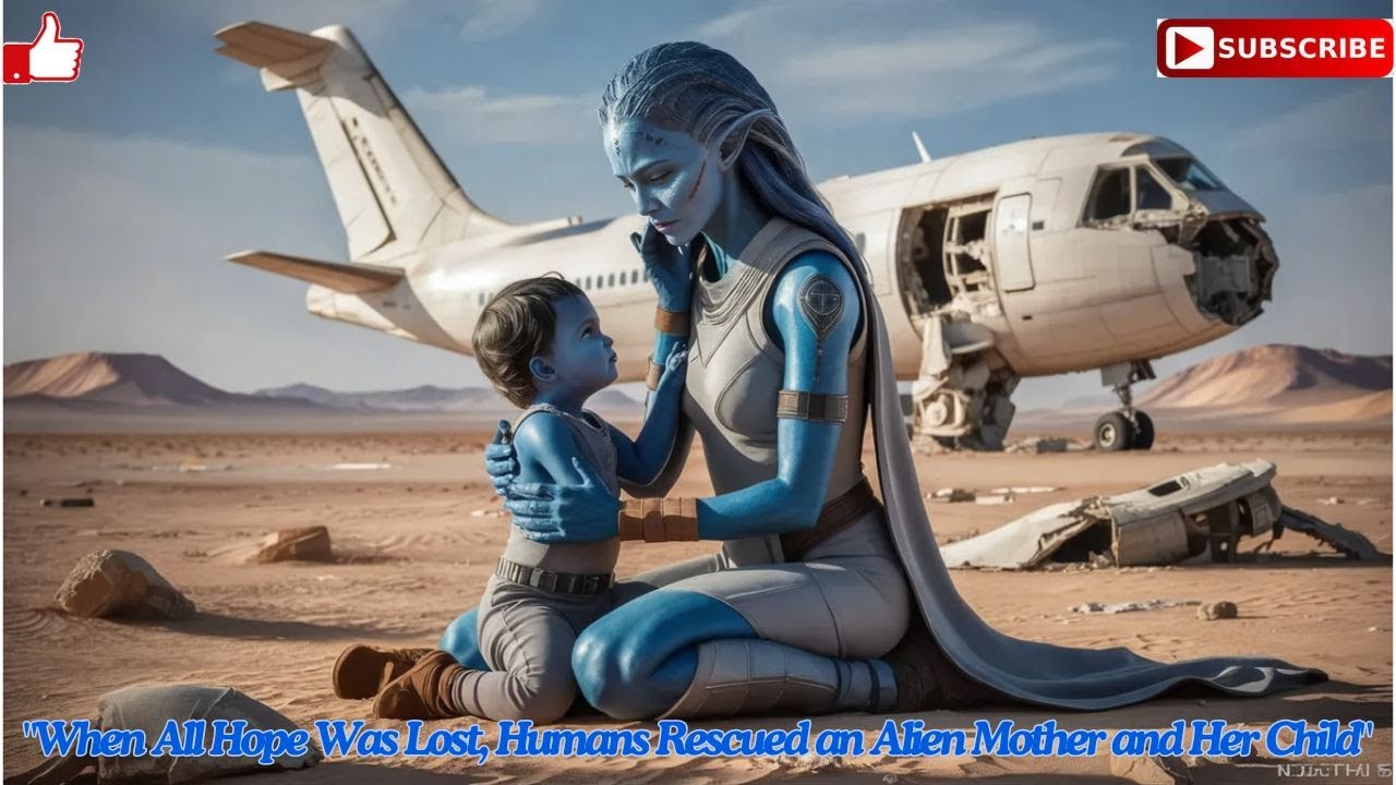 When All Hope Was Lost, Humans Rescued an Alien Mother and Her Child I ...