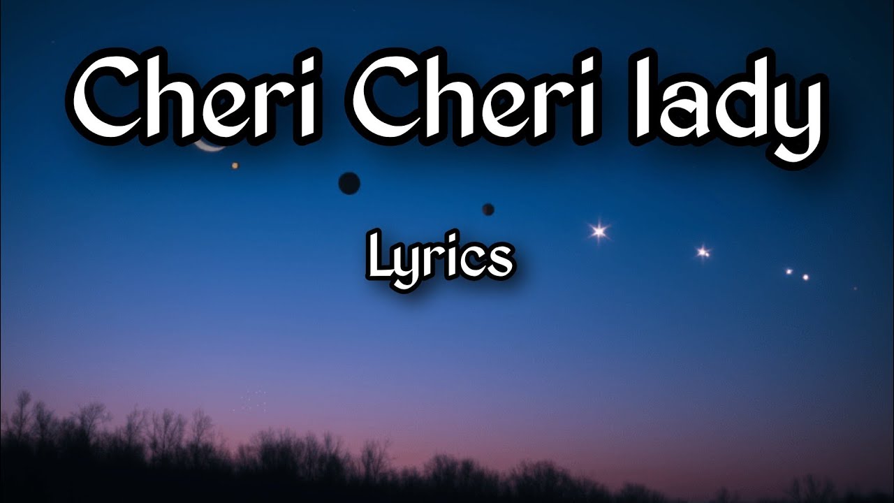 🎶 Cheri Cheri Lady Lyrics Video | Modern Talking | Timeless 80s Classic ...