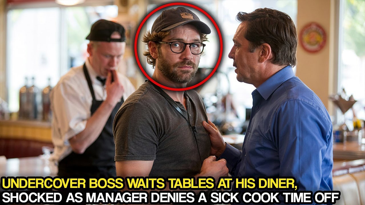 Undercover Boss Waits Tables At His Diner, Shocked As Manager Denies A ...