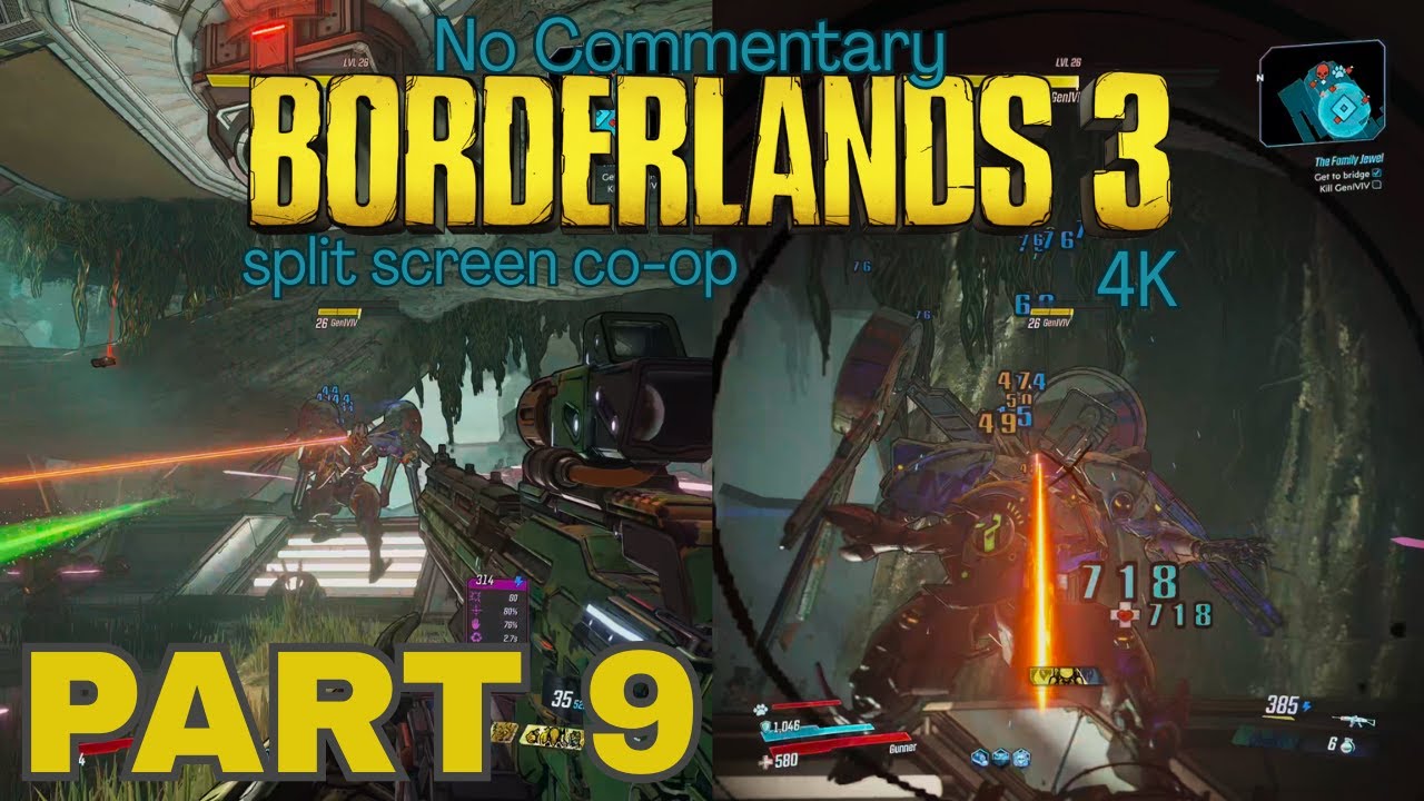 Borderlands 3 | Part 9 | Co-Op Walkthrough | Vertical Split Screen | No ...