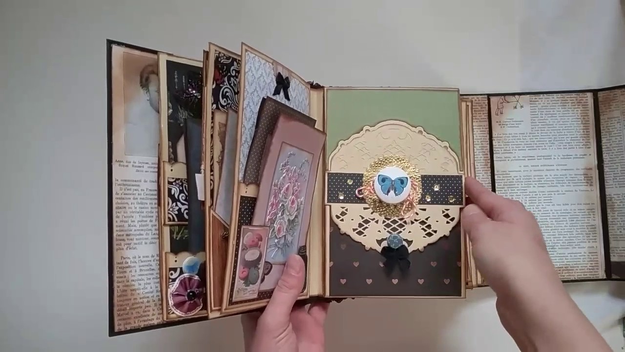 Mini album theme nature - YouTube