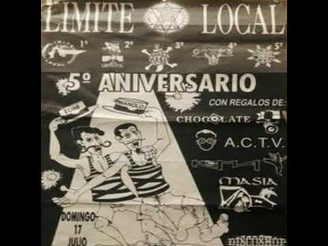 Discoteca Limite Local  5º Aniversario  (Pakito y Rafeta Vinilo) 1994