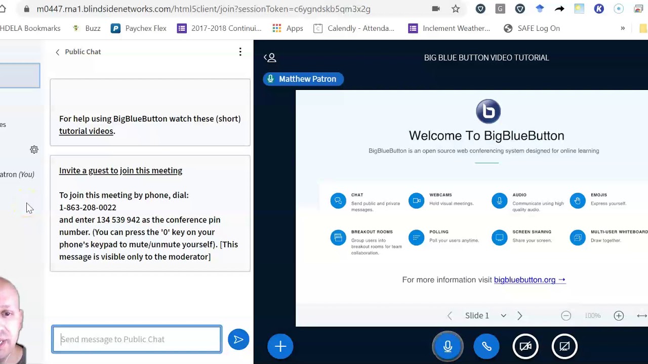 Big Blue Button TUTORIAL - YouTube
