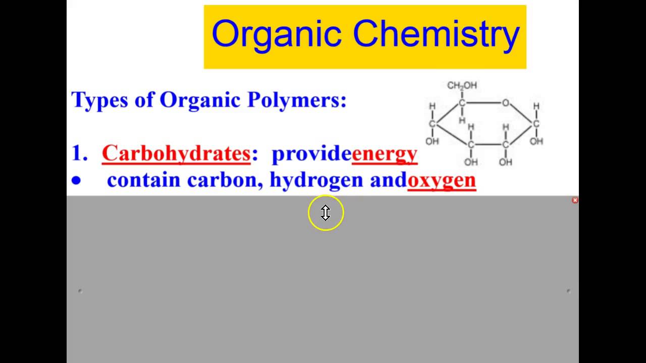 Organic Biochemistry - YouTube