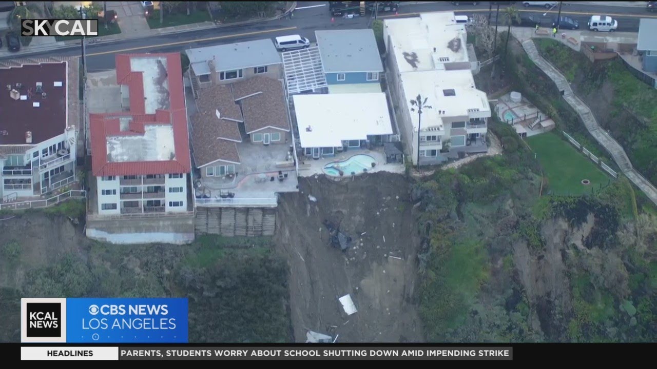 More than 20 residents displaced by landslide in San Clemente with ...