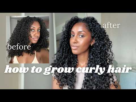 How To Grow Curly Hair Tips