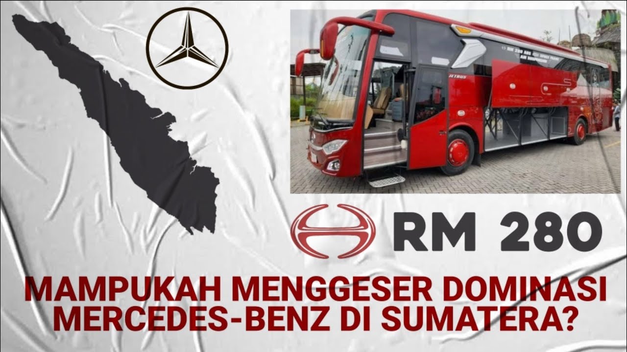 HINO RM 280 BIKIN MERCEDES BENZ KETAR-KETIR DI SUMATERA? - YouTube