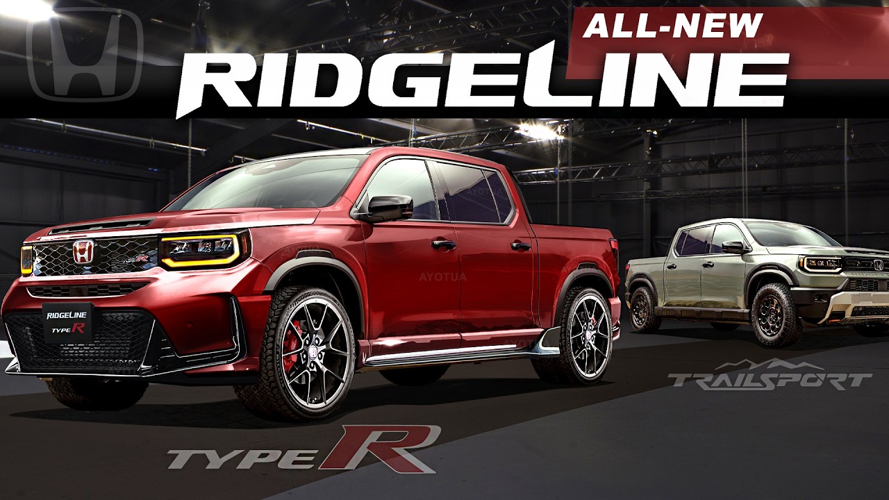 2026 Honda Ridgeline Type R - V6 Turbo inside NEXT GENERATION Pick-Up ...