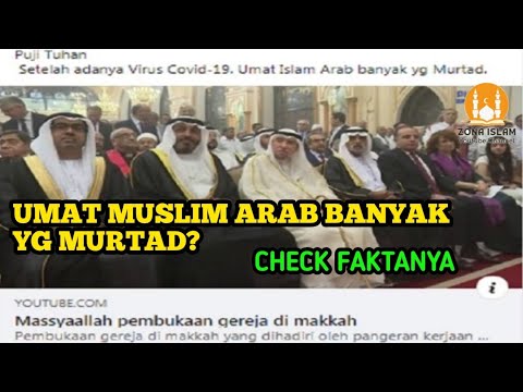 GEGEEER...!!UMAT MUSLIM ARAB SAUDI RAME-RAME MURTAD?? CHECK FAKTANYA