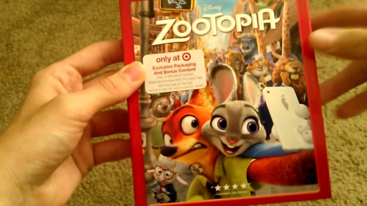 Zootopia (Target Exclusive) Unboxing - YouTube