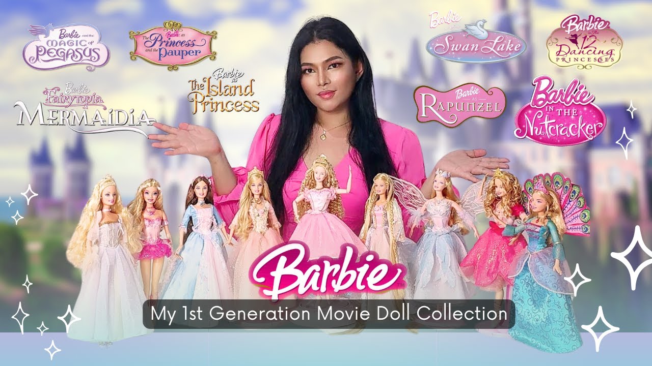 👑My 1st Generation Barbie Movie Doll Collection | Amber - YouTube