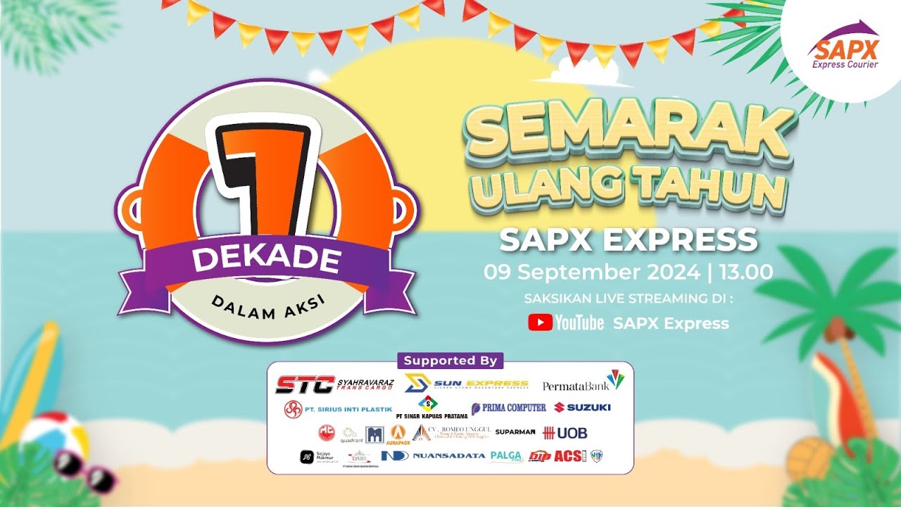 Anniversary 10th SAPX Express - YouTube
