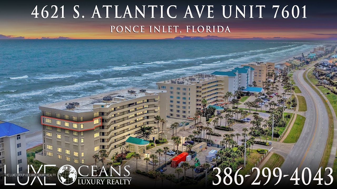 Luxury Oceanfront Ponce Inlet, Florida Condo For Sale. Towers Eight ...