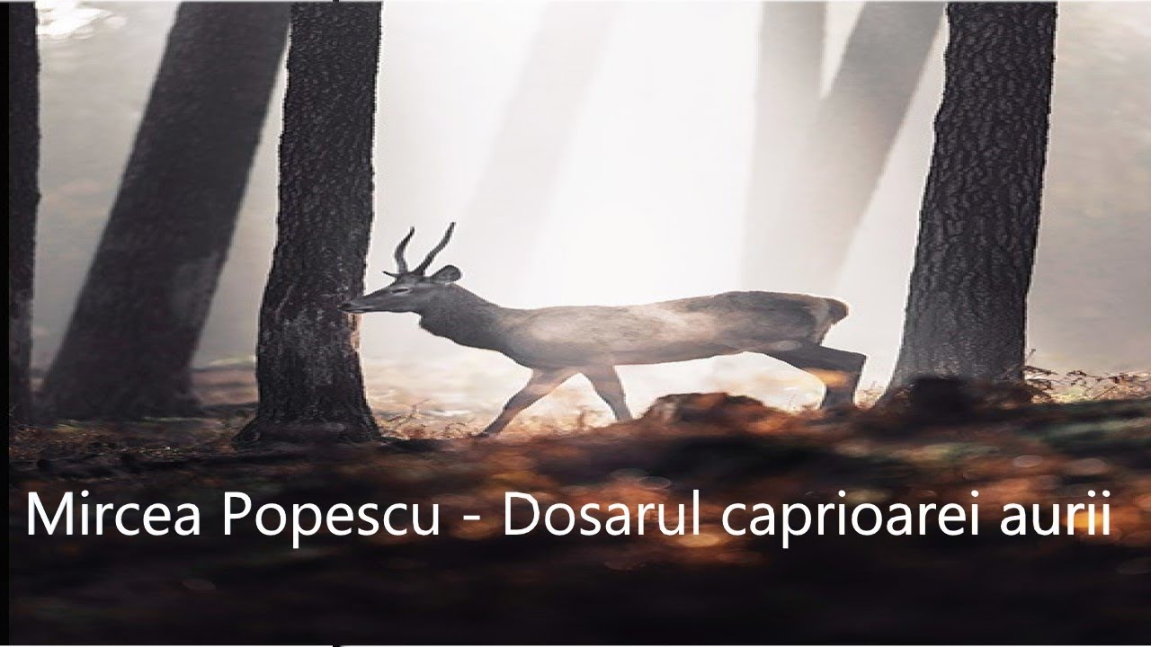 Mircea Popescu - Dosarul caprioarei aurii Partea I - YouTube