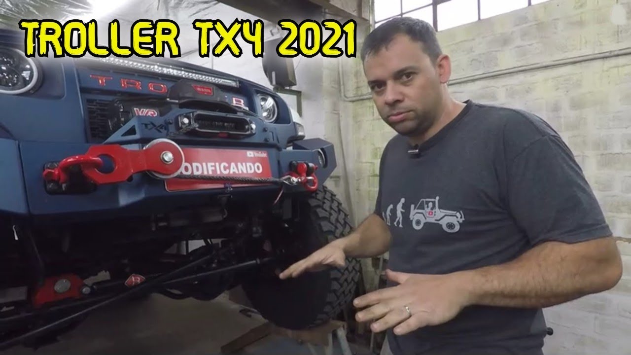 TROLLER TX4 2021 PROBLEMA NA BARRA PANHARD - YouTube
