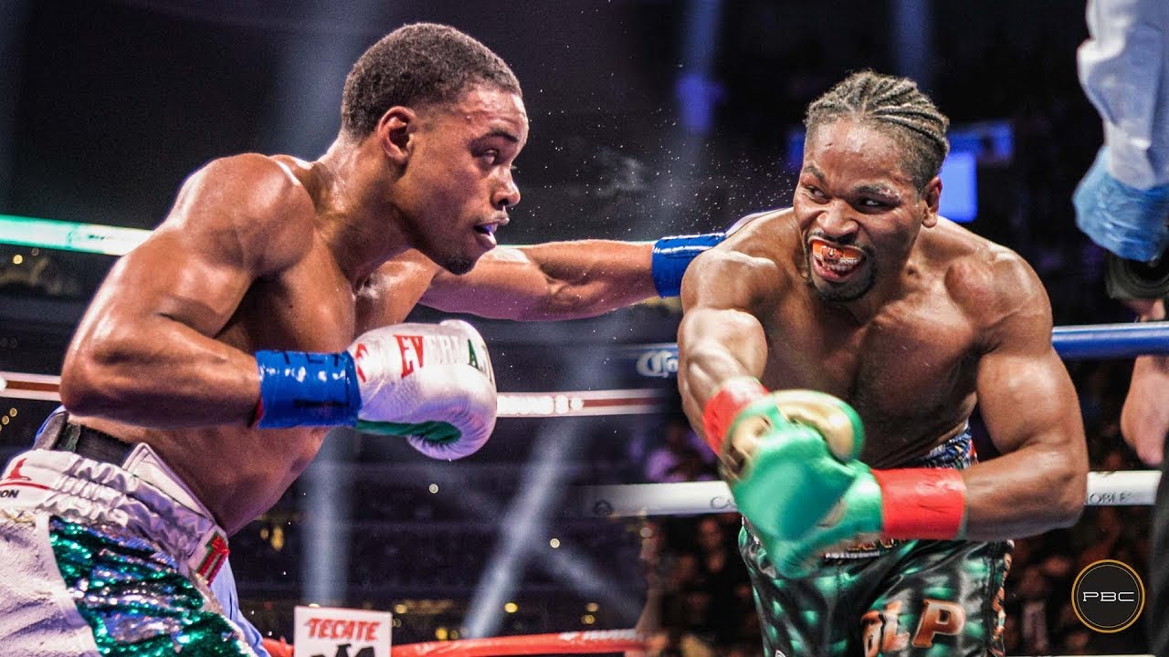 Spence and Porter break down each other's fight styles - YouTube